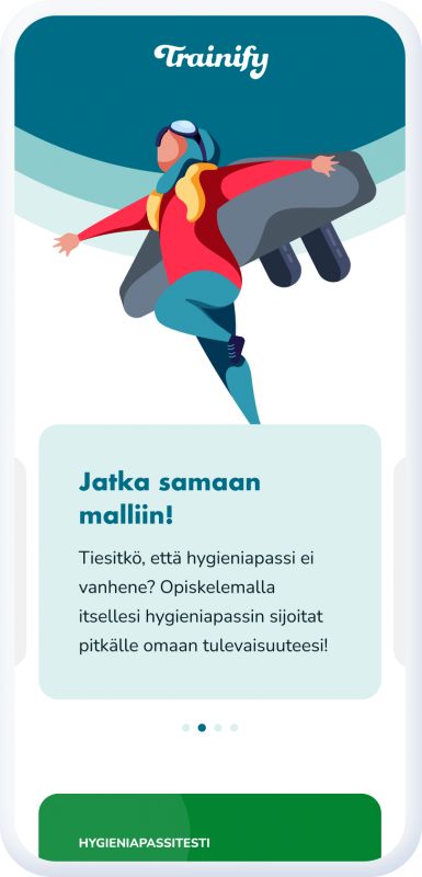 Hygieniapassitesti koululla